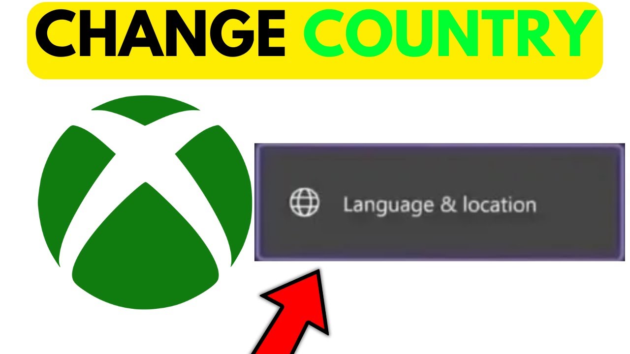 How To Change Country On Xbox Account 2024 | Change Region XBOX - YouTube