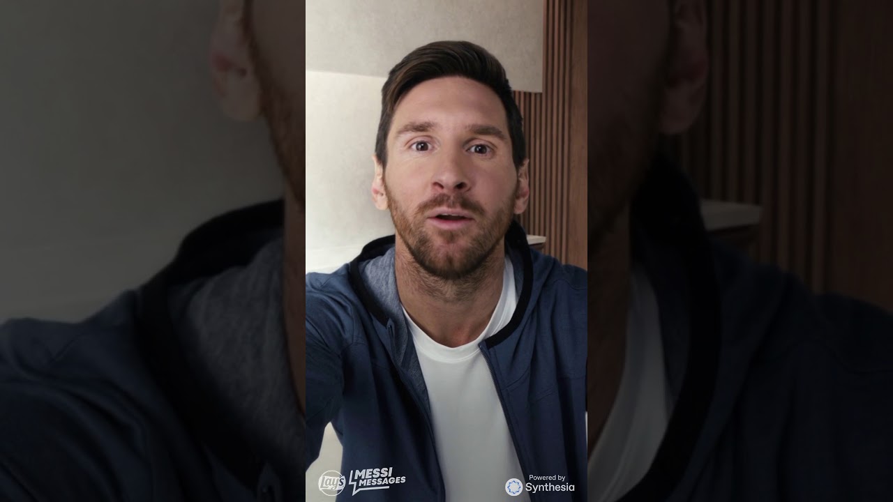 messi me manda un saludo, con mensaje importante - YouTube