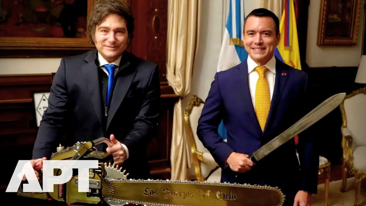 Argentina’s Milei and Ecuador’s Noboa Stun World With Chainsaw and ...