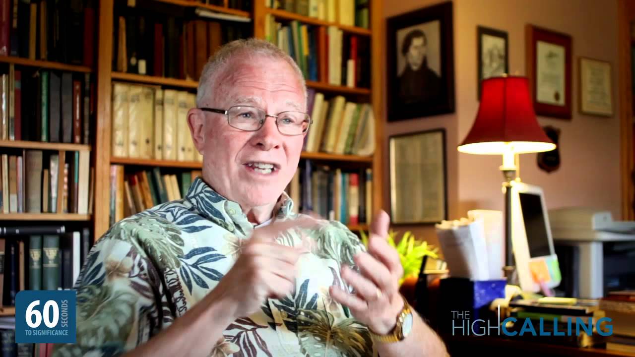 "How can the average person study the bible?" - Dale Bruner - YouTube
