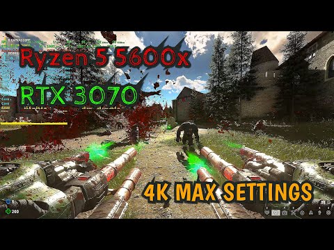 SERIOUS SAM 4 - Ryzen 5 5600x, RTX 3070 | 4K | MAX SETTINGS | 60 fps