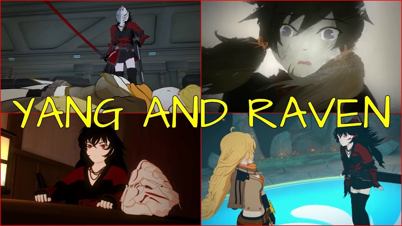 The Story of Yang and Raven (All Scenes) - YouTube