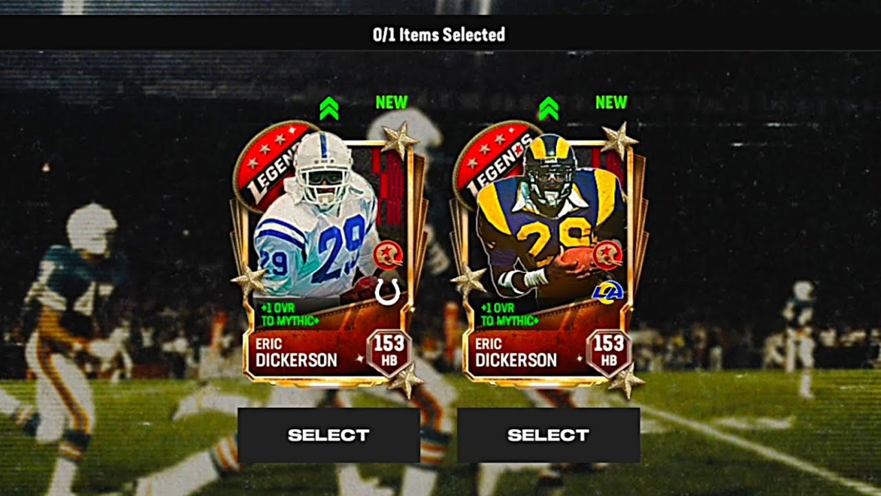 LEGENDS MYTHIC SELECT PACK! FREE TO PLAY! - Madden Mobile 25 - YouTube