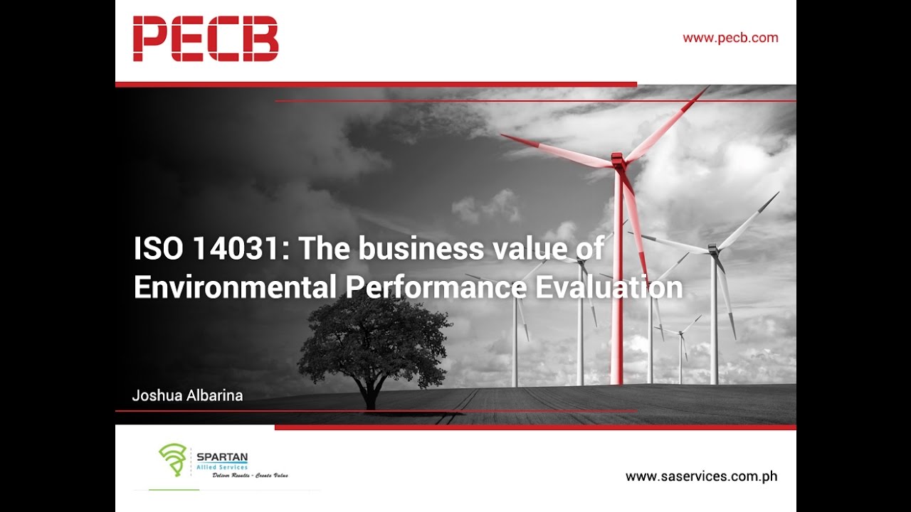 ISO 14031: The business value of Environmental Performance Evaluation ...