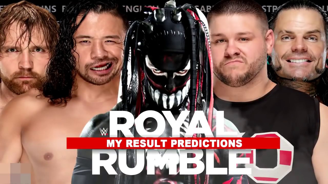 WWE ROYAL RUMBLE 2018 MATCH CARD CONFIRMED {100%} - YouTube