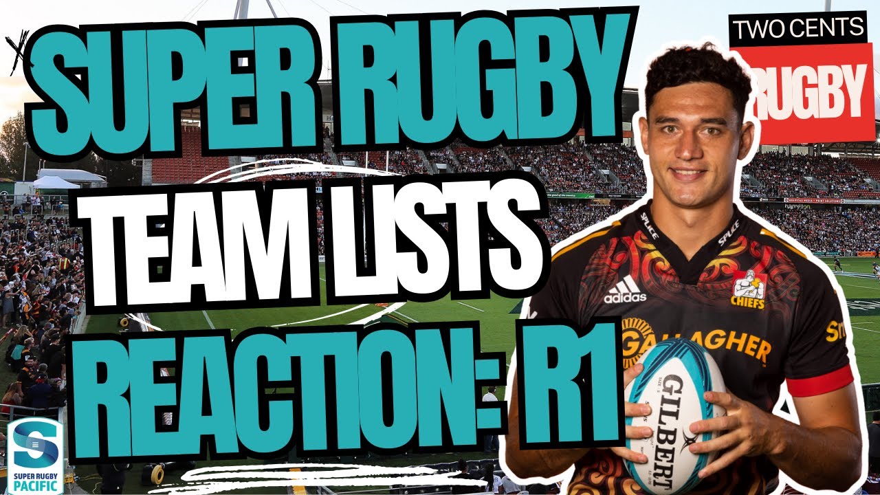 Round 1 Team Lists: Reaction - Super Rugby Pacific 2024 - YouTube