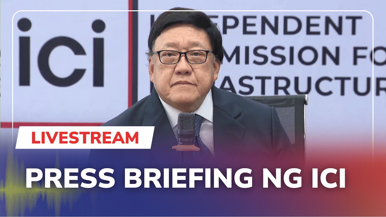 LIVE: ICI holds press briefing | DZMM Teleradyo (13 November 2025 ...