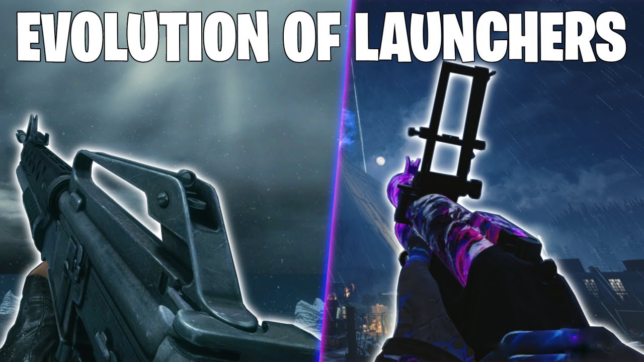 The Evolution of Launchers in Call of Duty Zombies... - YouTube