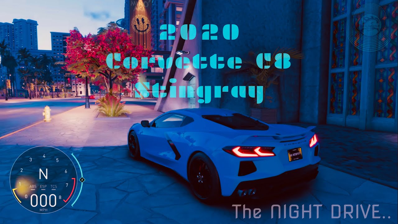 The Chevrolet Corvette Stingray C8 Night Drive | The Crew Motorfest ...