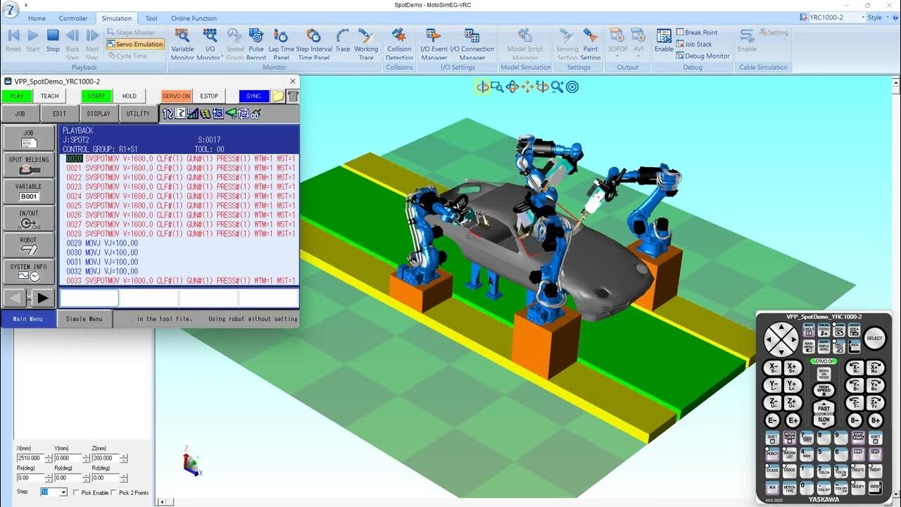 Download Motosim 2021 - Phần mềm mô phỏng, lập trình robot yaskawa ...