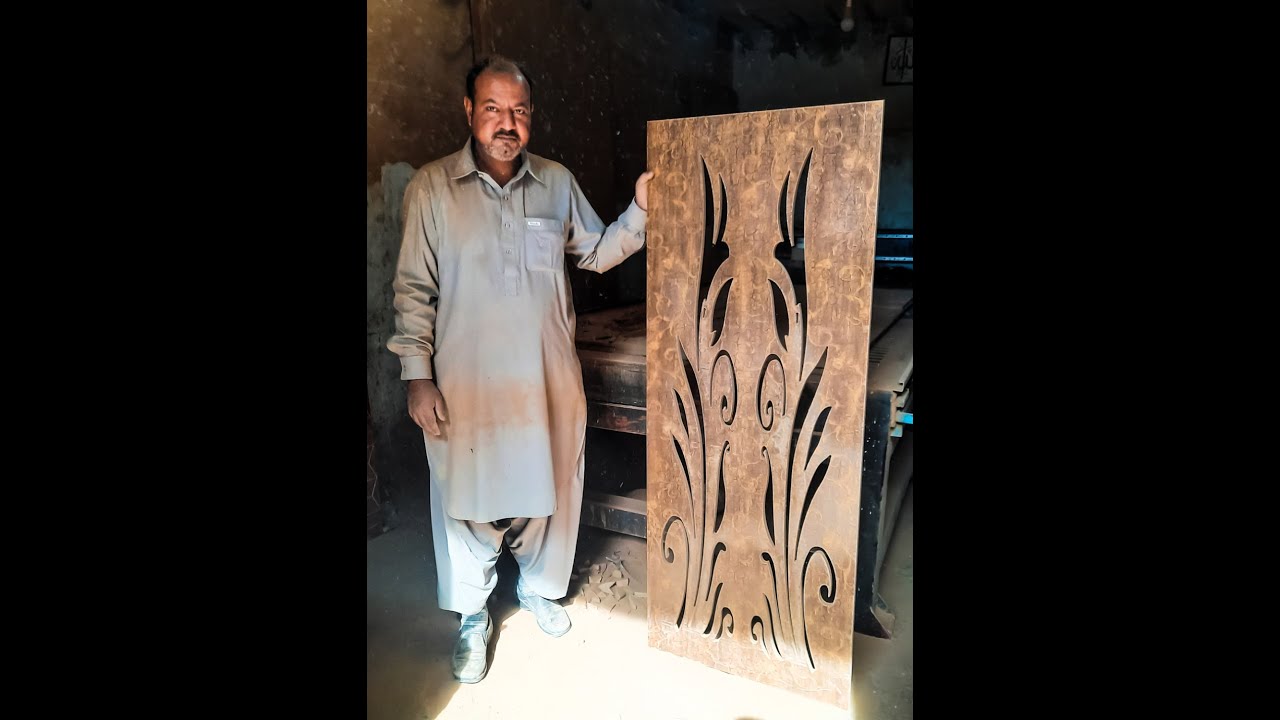 Big Wooden Lamp Design made by Machine Operated Man | Latest Cnc Wood ...