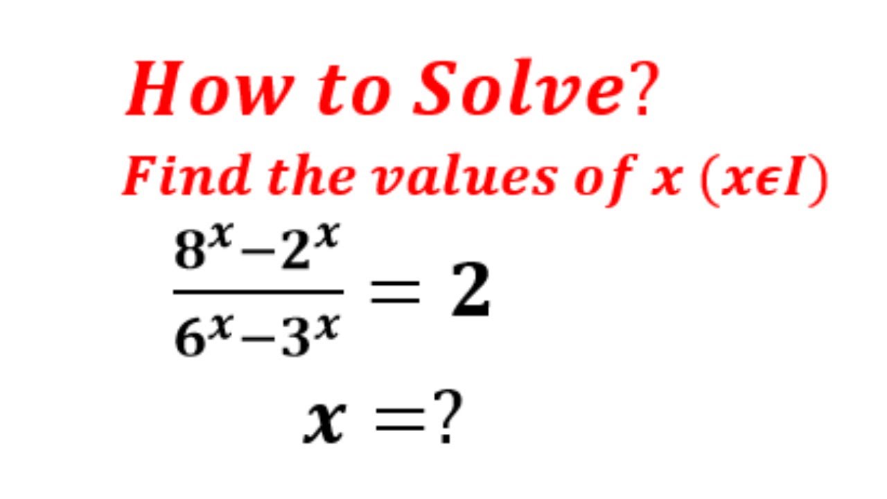Bulgarian Mathematics Olympiad Exam | Algebra Problem | Solve for x ...