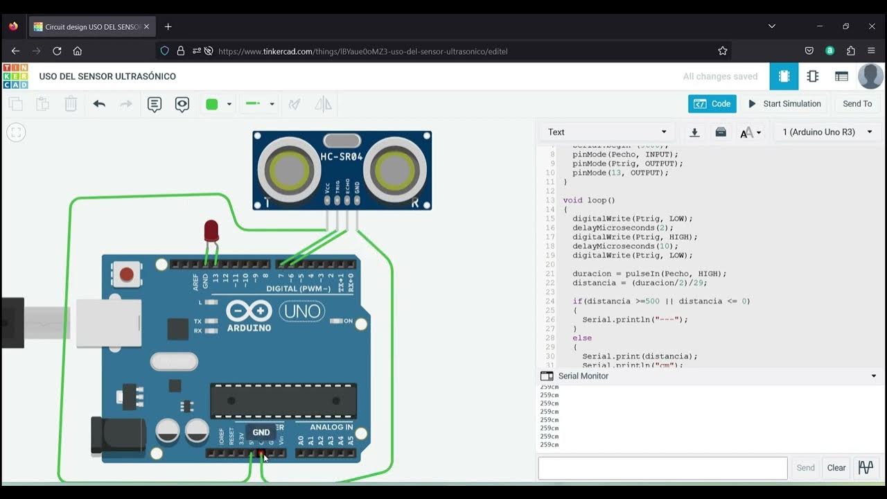 4-COMO USAR UN ULTRASÓNICO CON ARDUINO Y C# 2022 - YouTube