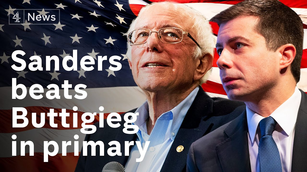 Sanders beats Buttigieg in primary - can he beat Trump? - YouTube