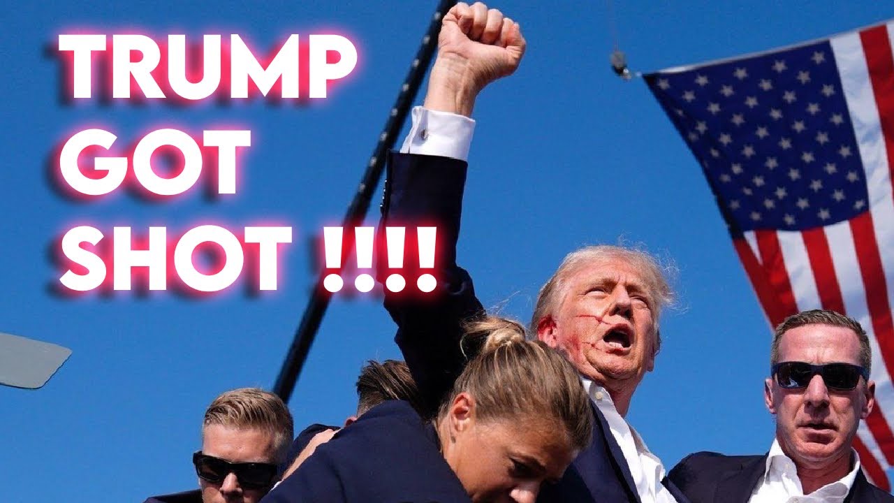 TRUMP GOT SHOT!!!!! 🤯 - YouTube