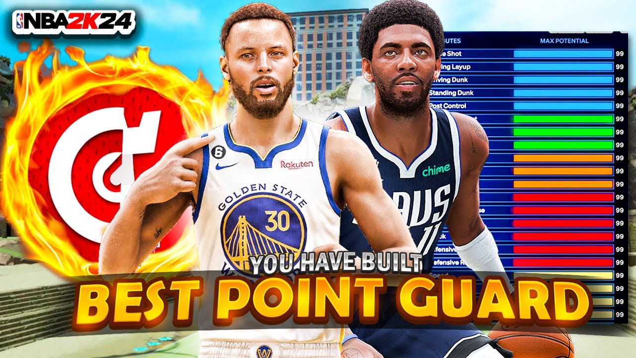 Best Guard Builds For NBA 2K24! Make Kyrie Irving, Damian Lillard or ...
