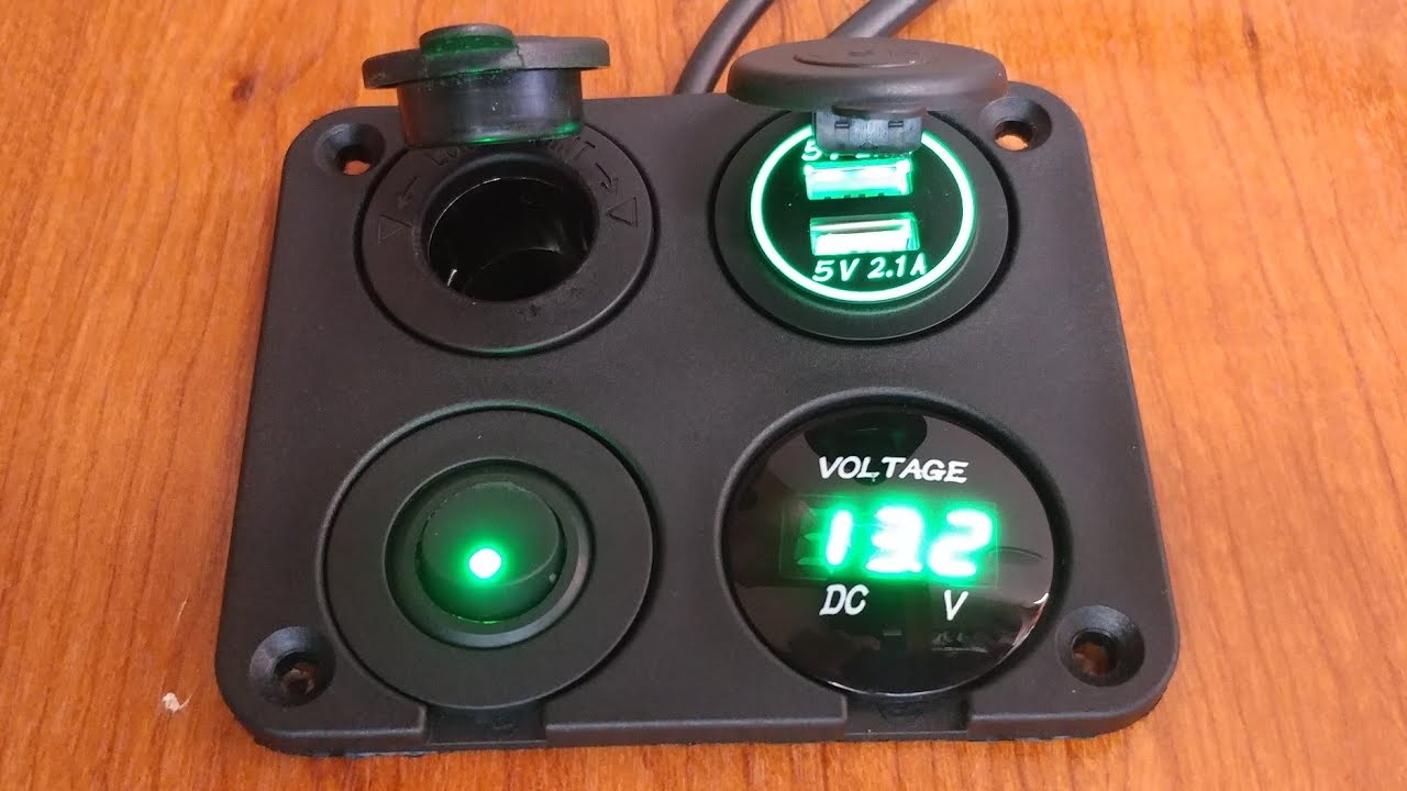 How to Install a power panel in an RV - YouTube