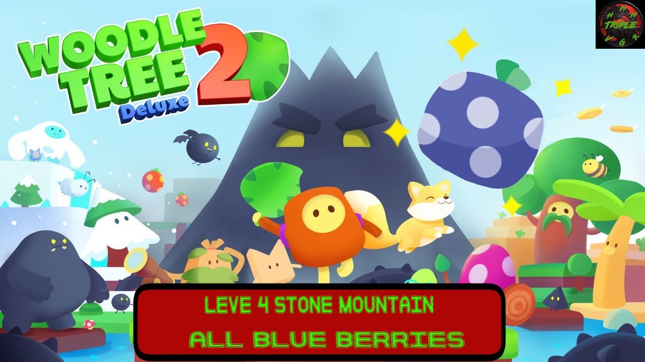 Woodle Tree 2 - Level 4 - 80 Blue Berries Guide - YouTube
