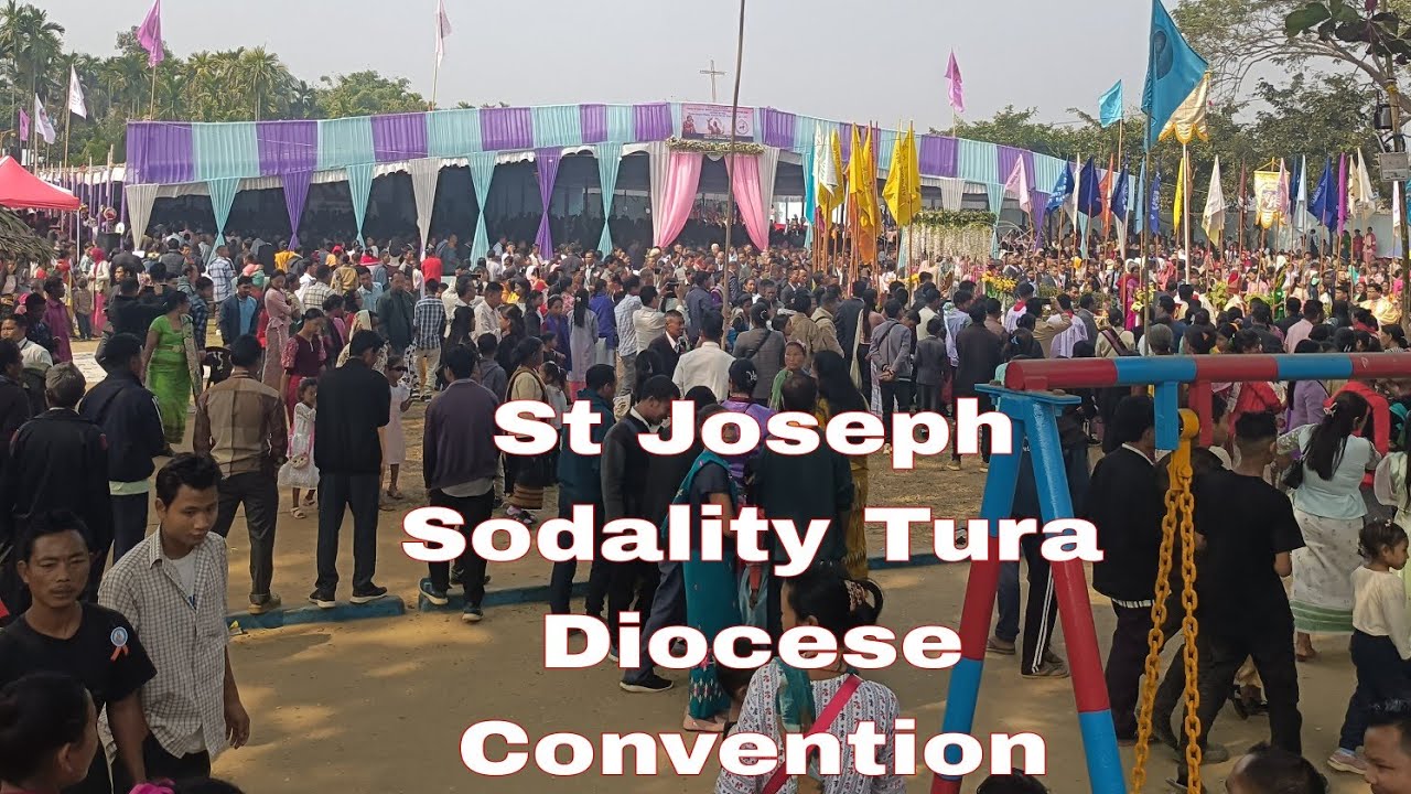 St Joseph Sodality Tura Diocese Convention, Sacred heart Church Dalu ...