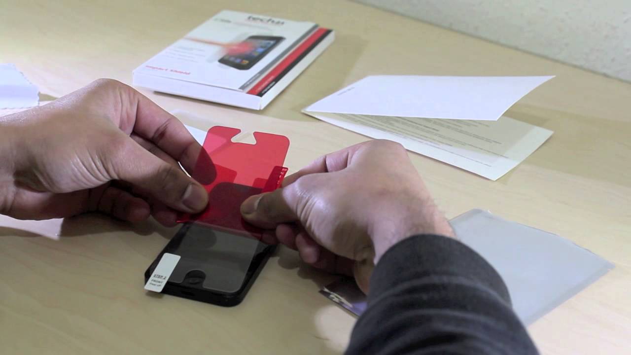 Tech 21 Impact Shield Screen Protector for iPhone 5 - Review - YouTube