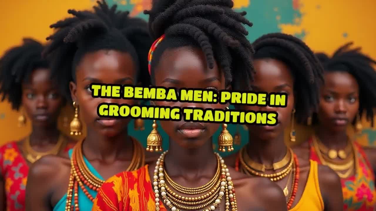 The Bemba Men: Pride in Grooming Traditions - YouTube
