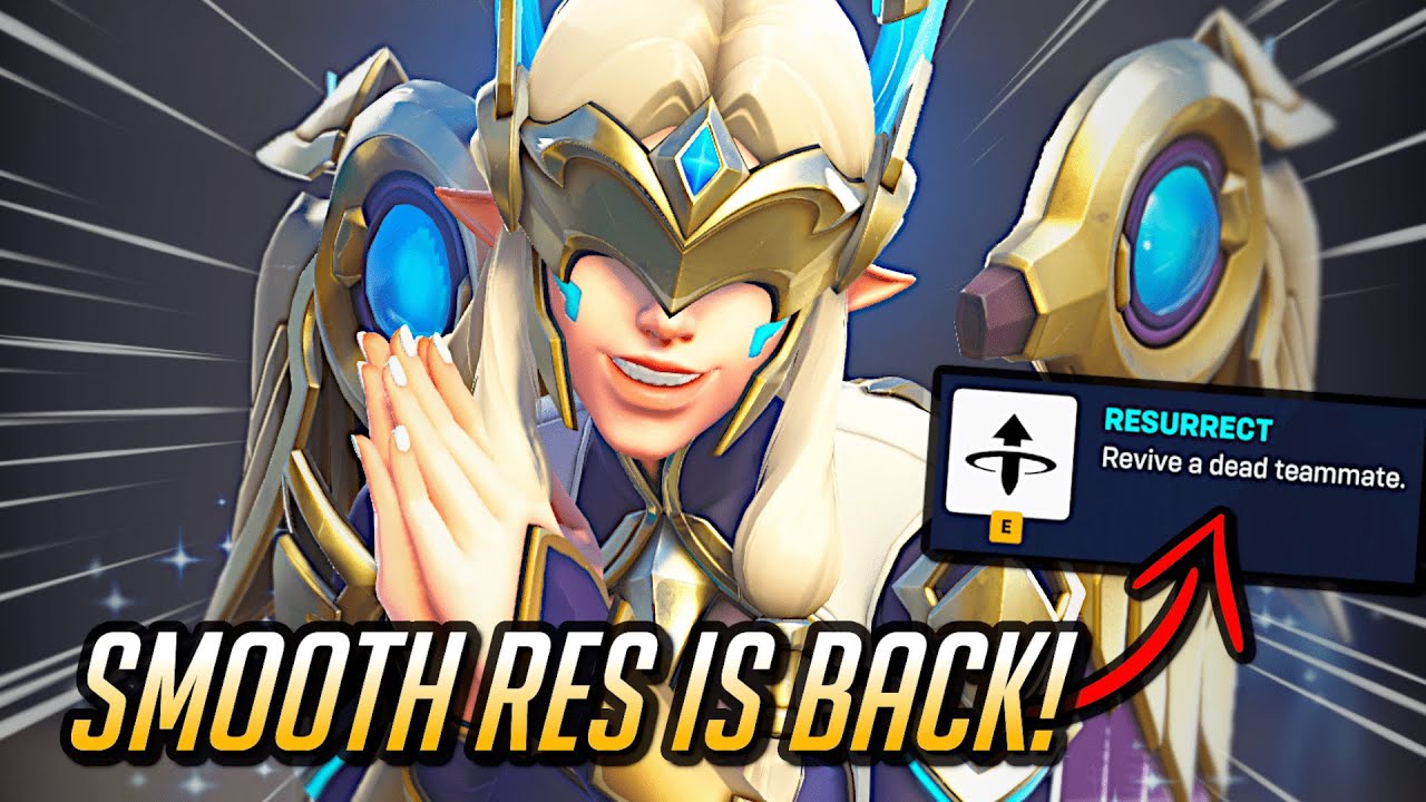 Mercy's Smooth Res Is Fixed After 7+ Years! 😇 - Overwatch 2 - YouTube