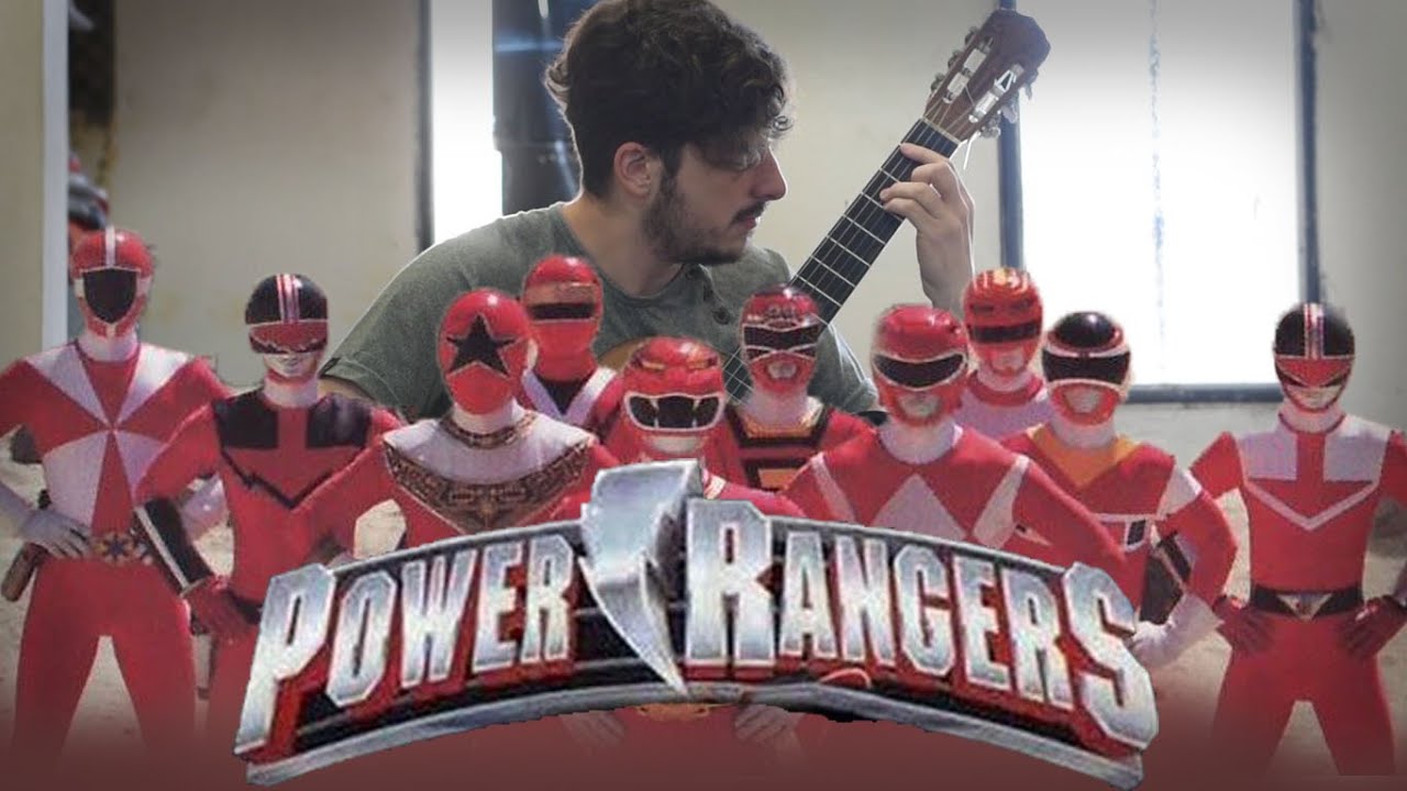 all power rangers theme fingerstyle Arr. guitarra Tomás Moreno TAB ...