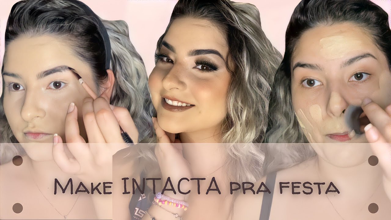 TUTORIAL - MAQUIAGEM PARA FESTA - YouTube