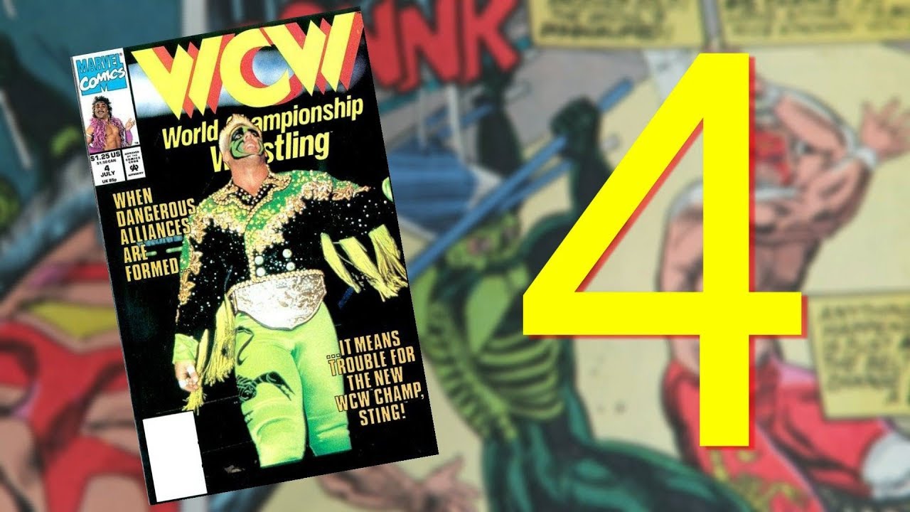 WCW Comic Book Issue 4 - Dangerous Alliance ( 1992 ) - YouTube