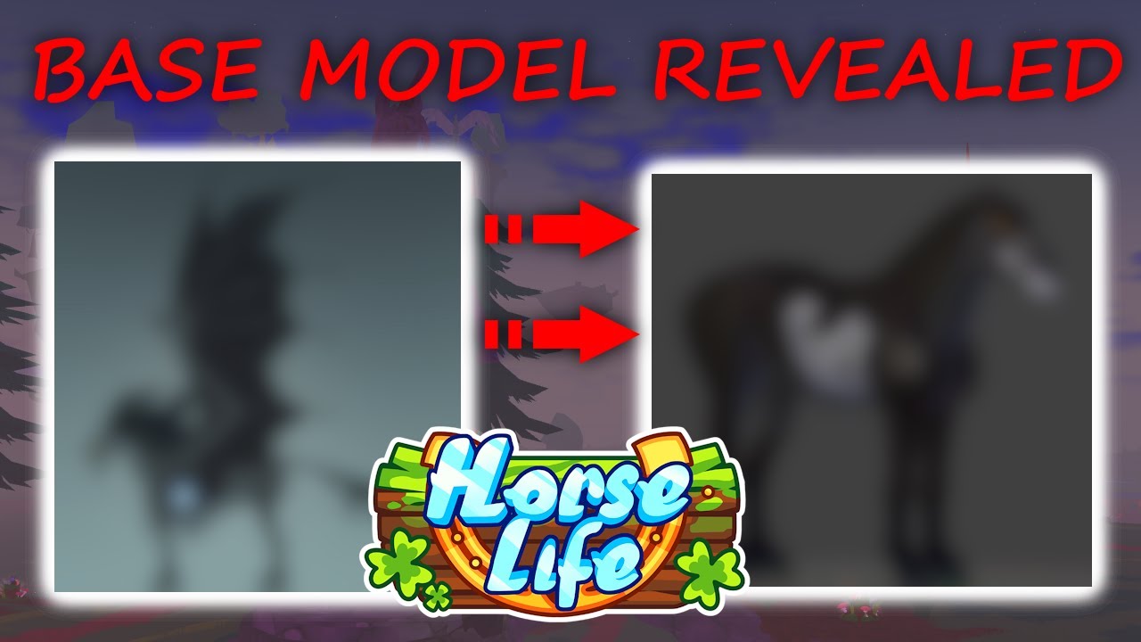 HALLOWEEN HORSE IN GAME MODEL REVEALED in HORSE LIFE (GhoulSteed ...