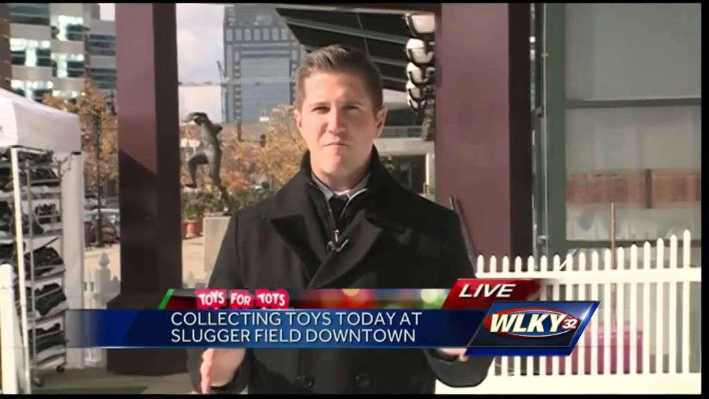 Festival of trees and lights and toy collection at Slugger Field - YouTube