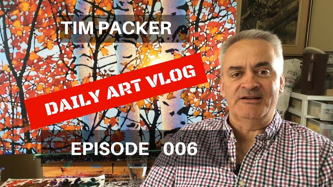 I Want to be An Artist! - Tim Packer Daily Art Vlog - Episode 006 - YouTube
