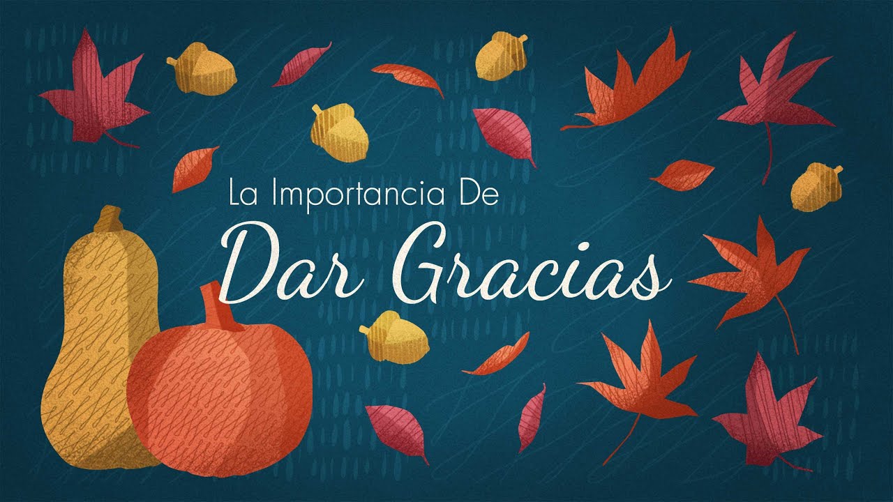 Gilbert Fernandez: La Importancia De Dar Gracias - YouTube