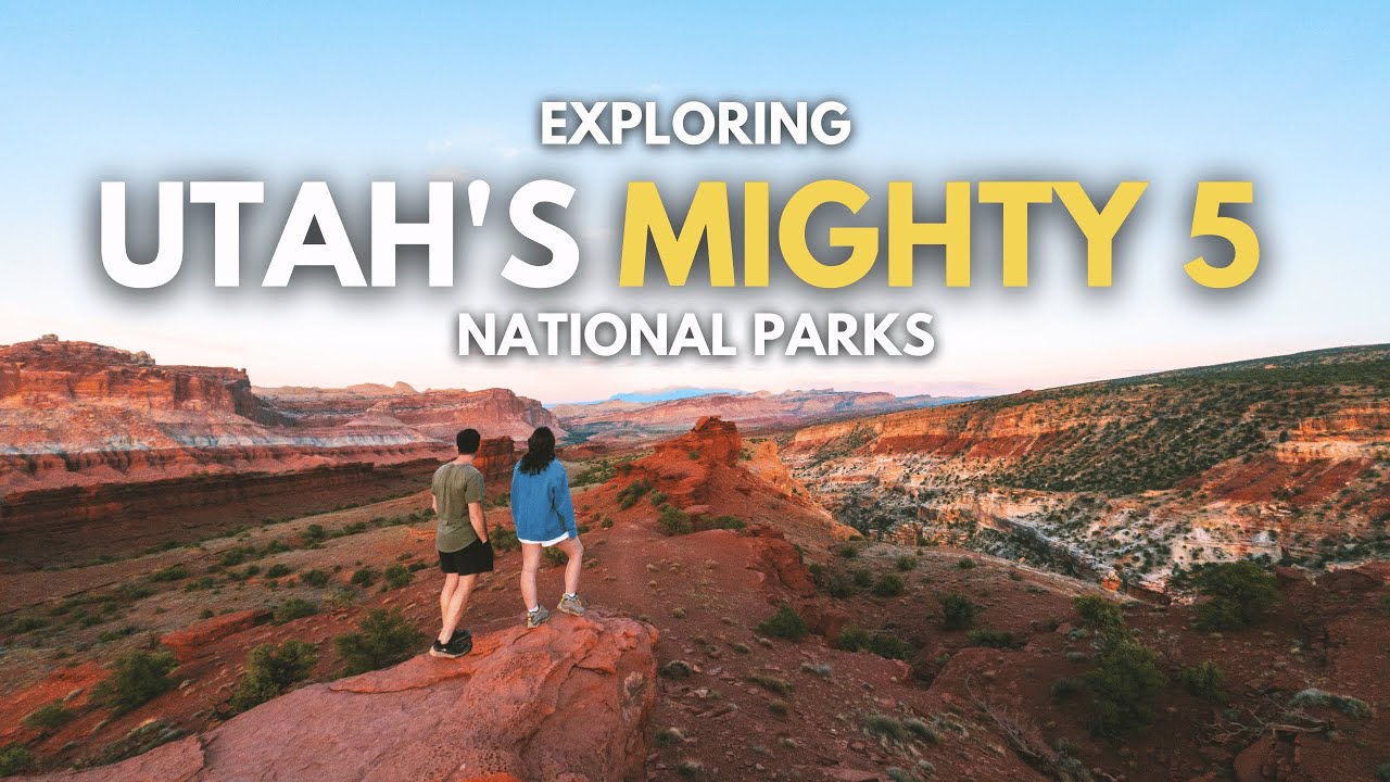 How We Spent 1 Week Exploring UTAH'S MIGHTY 5 National Parks! - YouTube