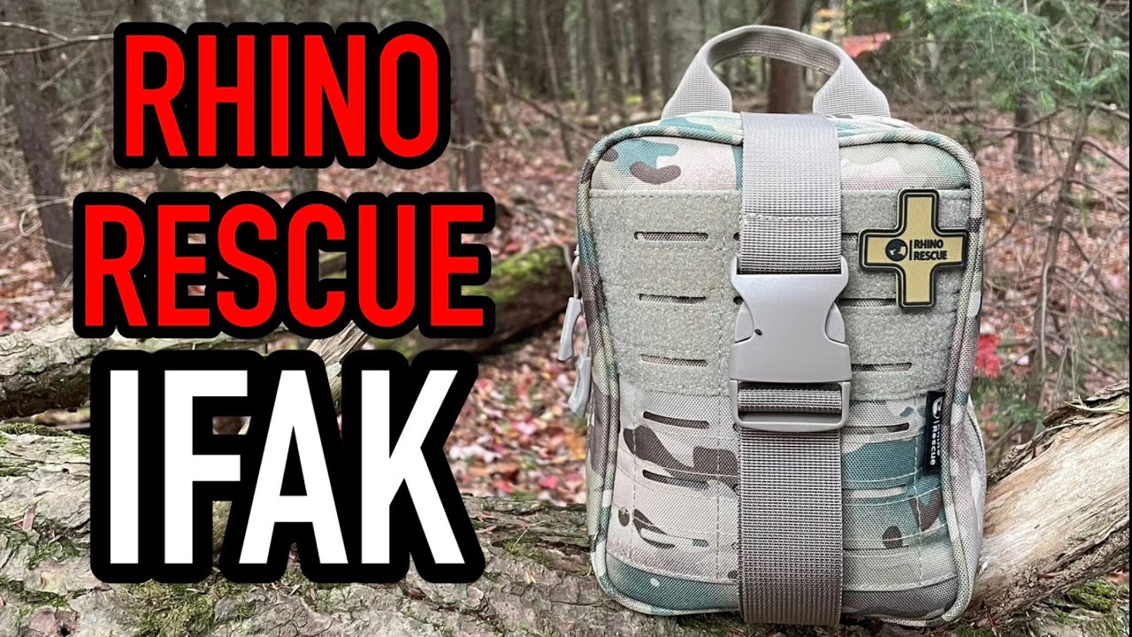 Rhino Rescue IFAK first aid medical kit molle emergency travel camping ...