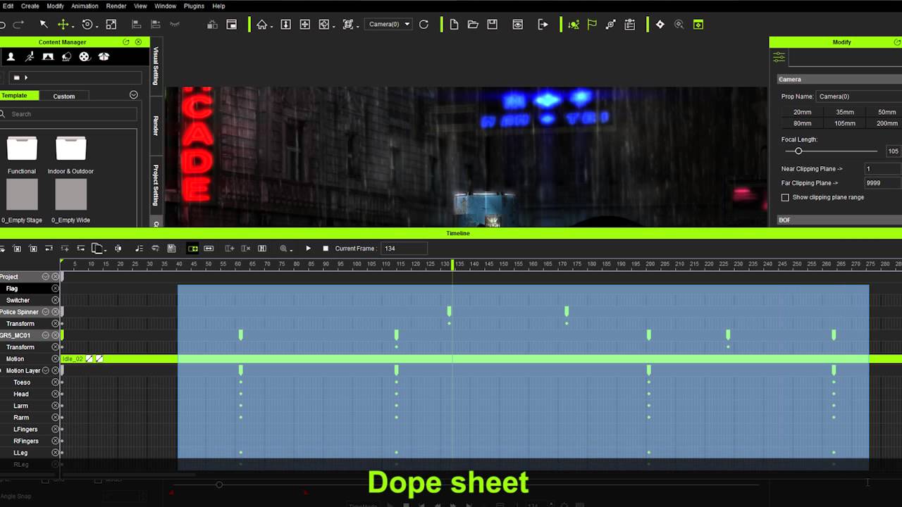 iClone 6 Feature Demo - Timeline Enhancement - YouTube