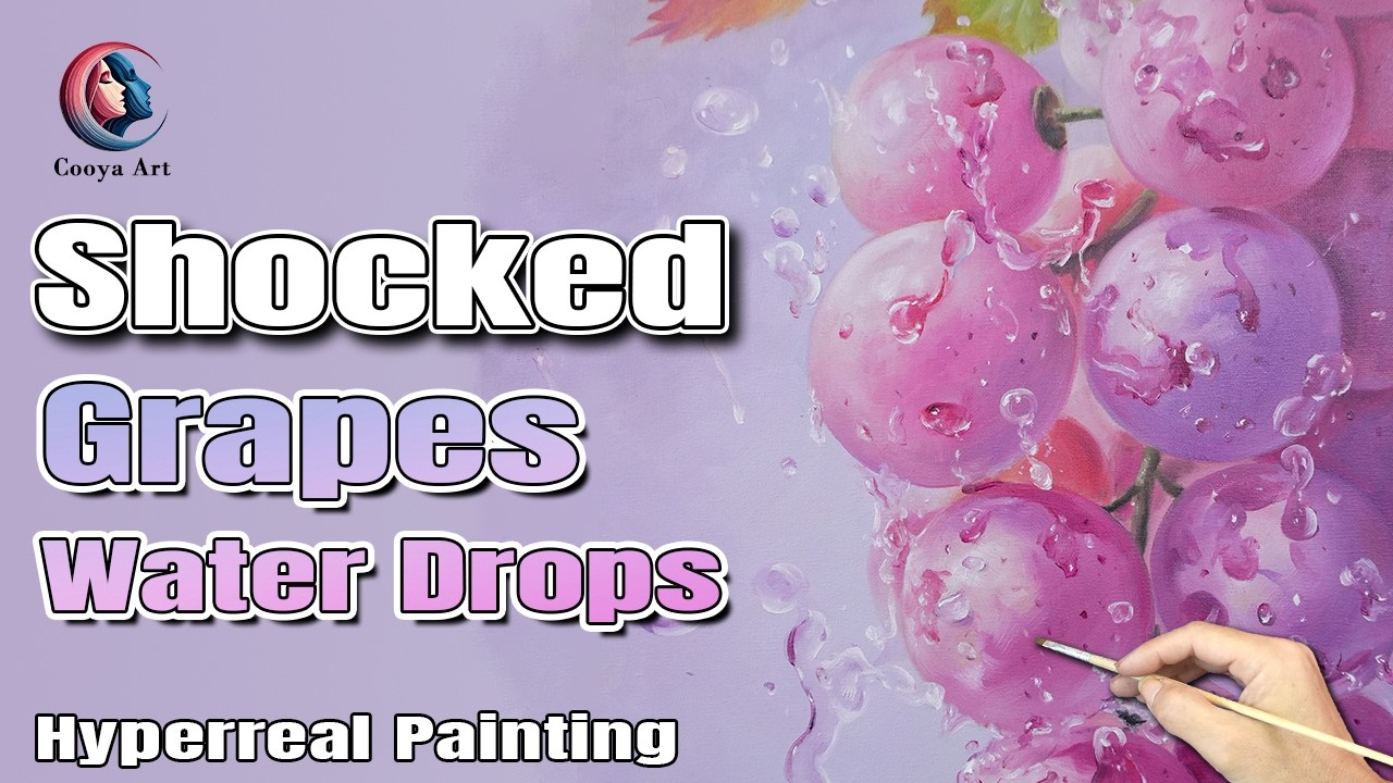Expert Artist Reveals Secrets to Drawing REALISTIC Grapes! - YouTube