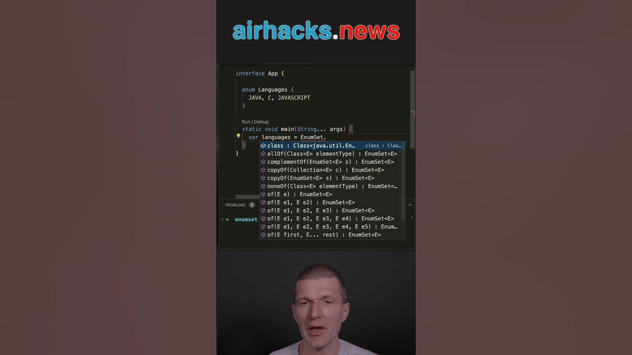 From Enum To A Set With Enumset Java Shorts Youtube