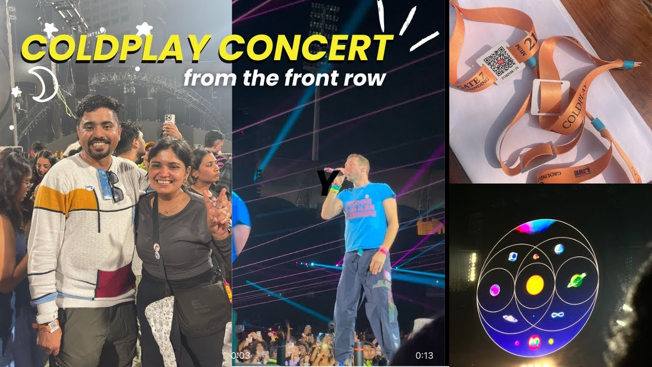 I WATCHED COLDPLAY PERFORM LIVE *Real Experience* - YouTube