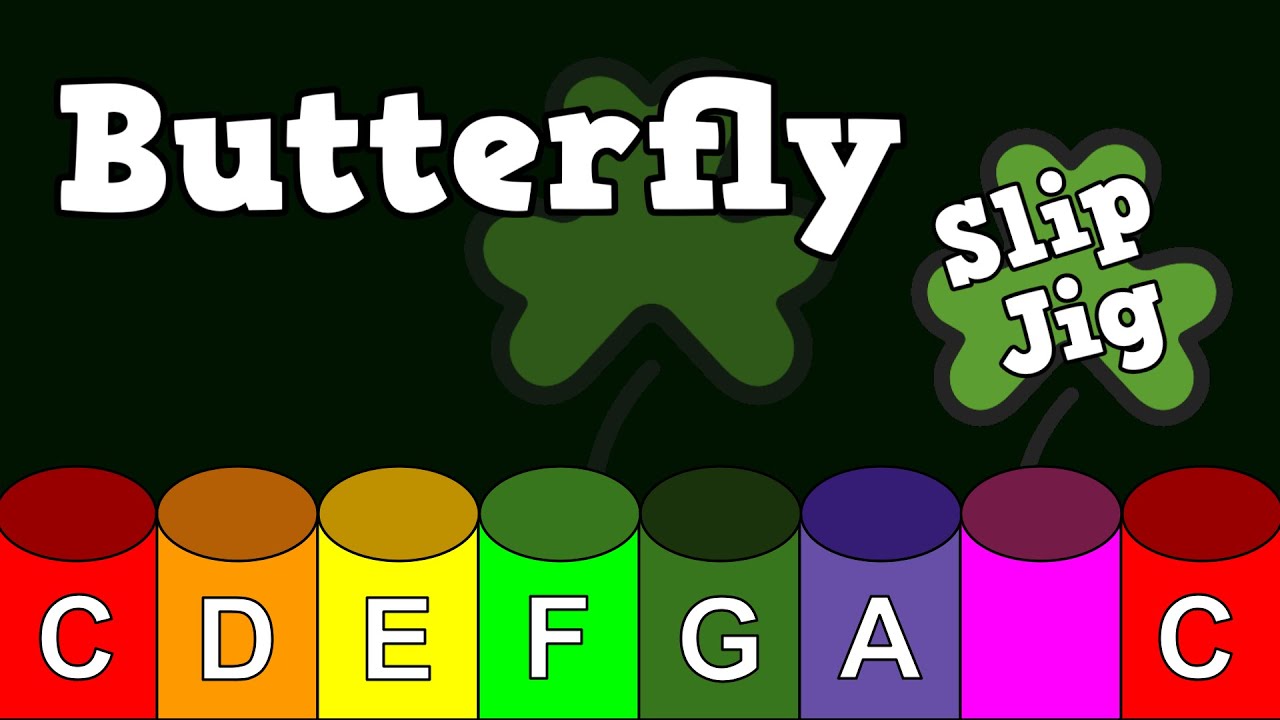 Butterfly Jig [Irish Slip Jig] - Boomwhacker Play Along - YouTube