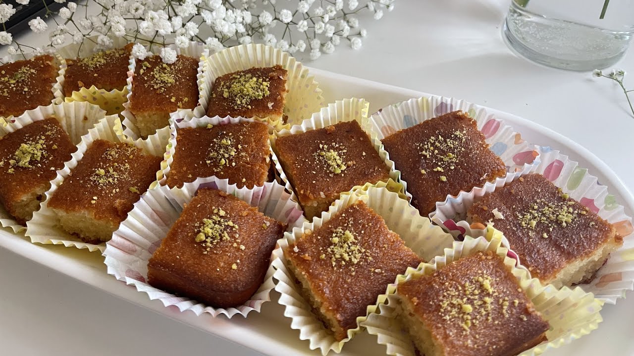 Suji cake | সুজি দিয়ে খুবই মজাদার রেসিপি । Semolina Cake | Bashbusha ...