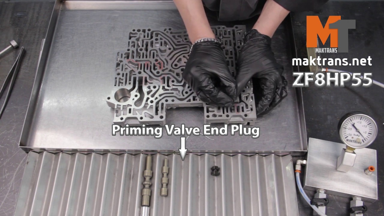 ZF 8HP55 Valve Body Repair - YouTube