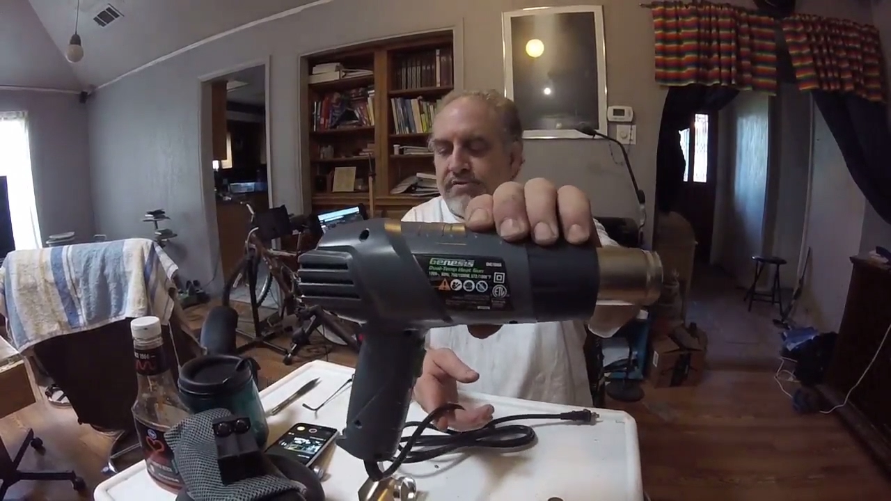 Genesis GHG1500A Dual Temperature Heat Gun Kit, Grey - YouTube