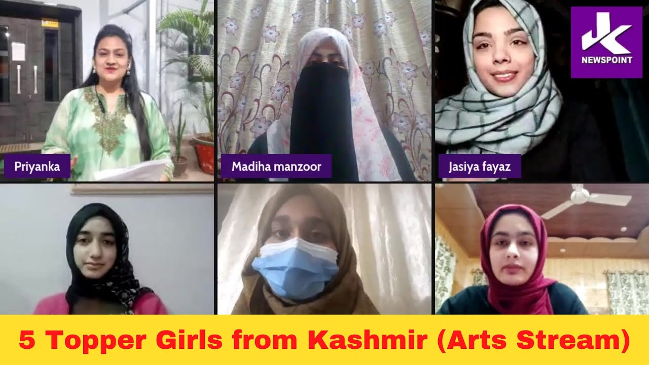 5 Topper Girls from Kashmir - YouTube