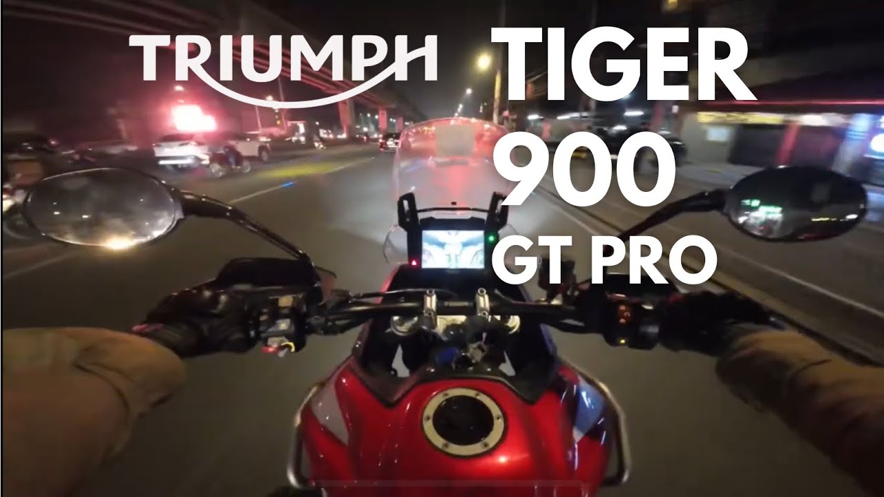 First Ride - Triumph Tiger GT Pro 900 - YouTube