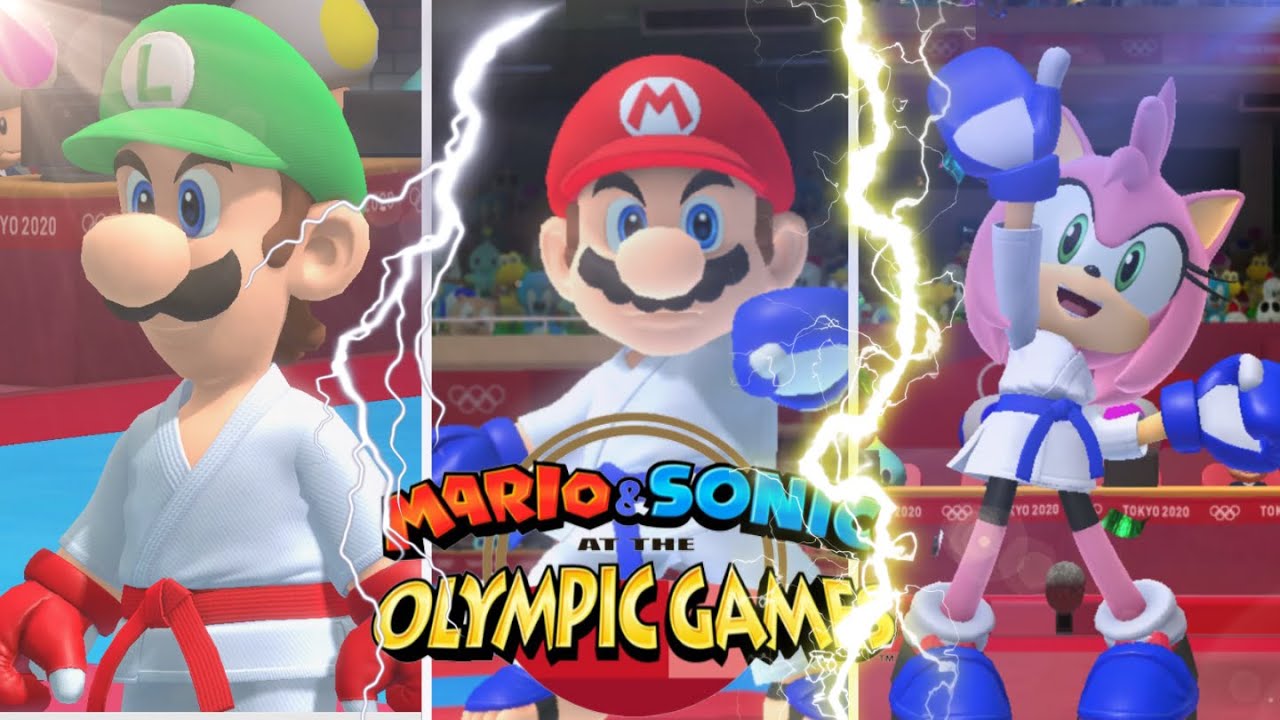 All Characters Participate Karate - Kumite Mario & Sonic At The Olympic ...