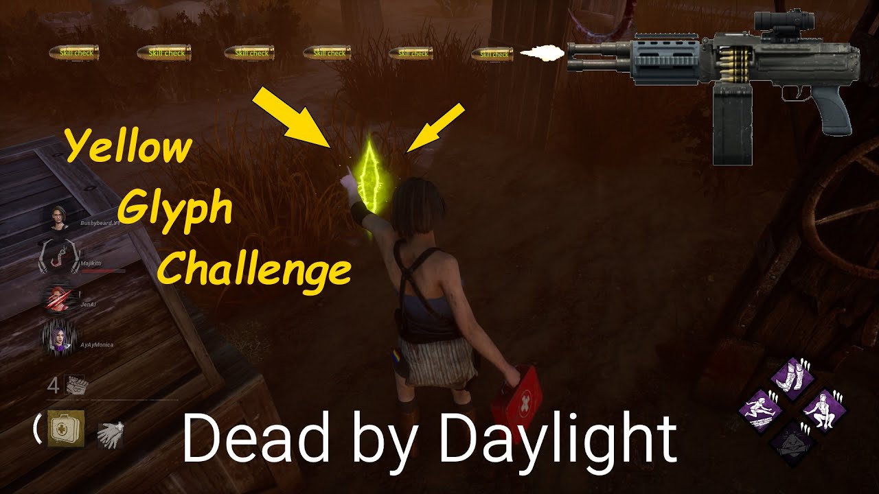 Can we complete the yellow glyph challenge? - Dead by Daylight - YouTube