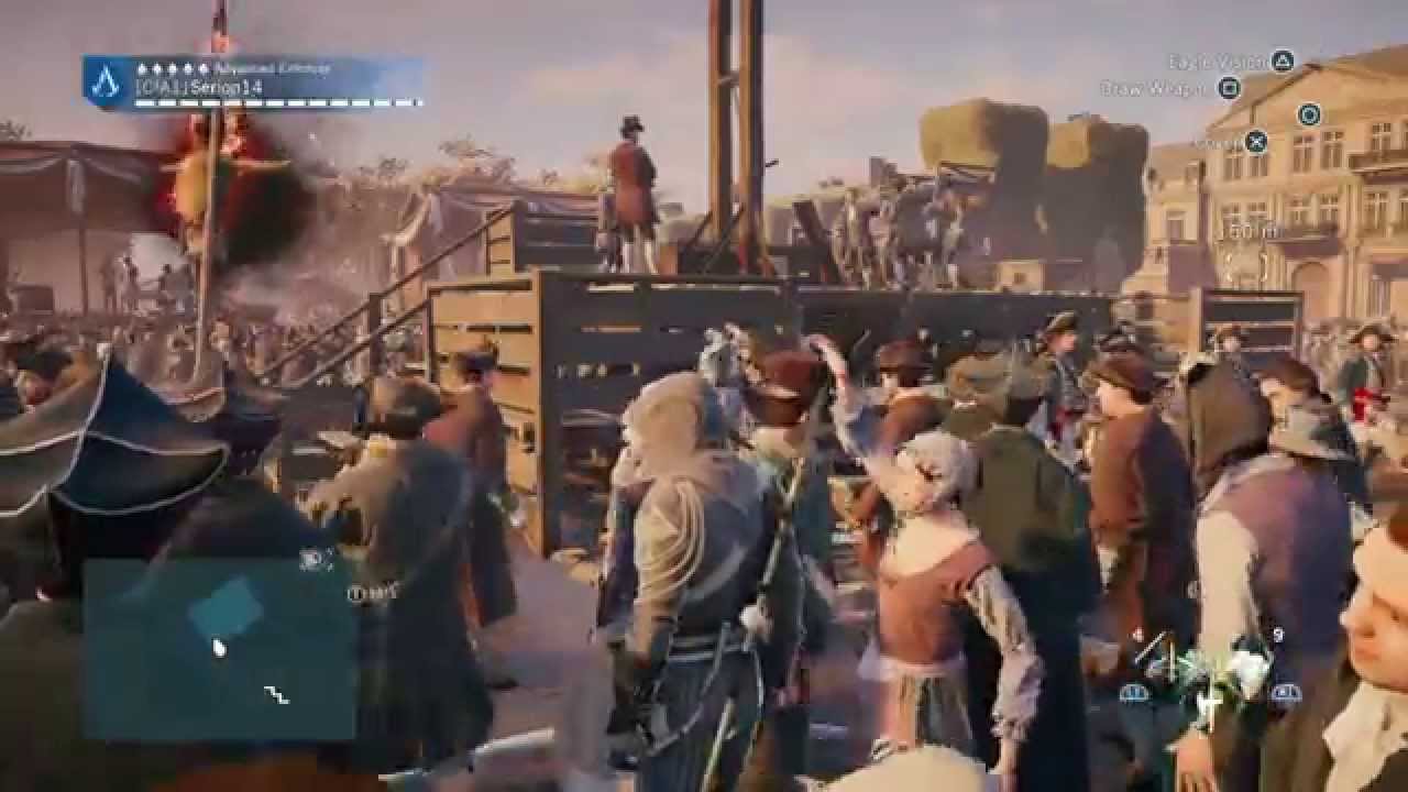 Assassin's Creed® Unity - Guillotine in Action! - YouTube