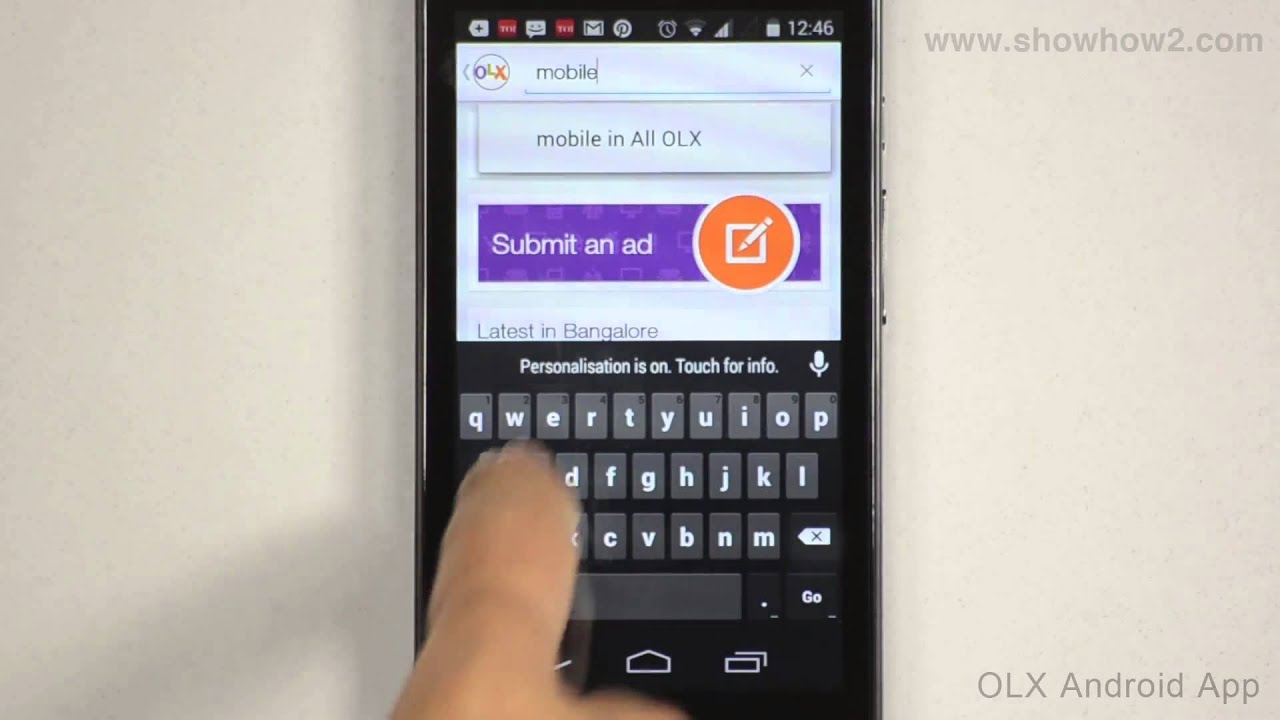 OLX Android App - How To Add A Product To My Favorites - YouTube