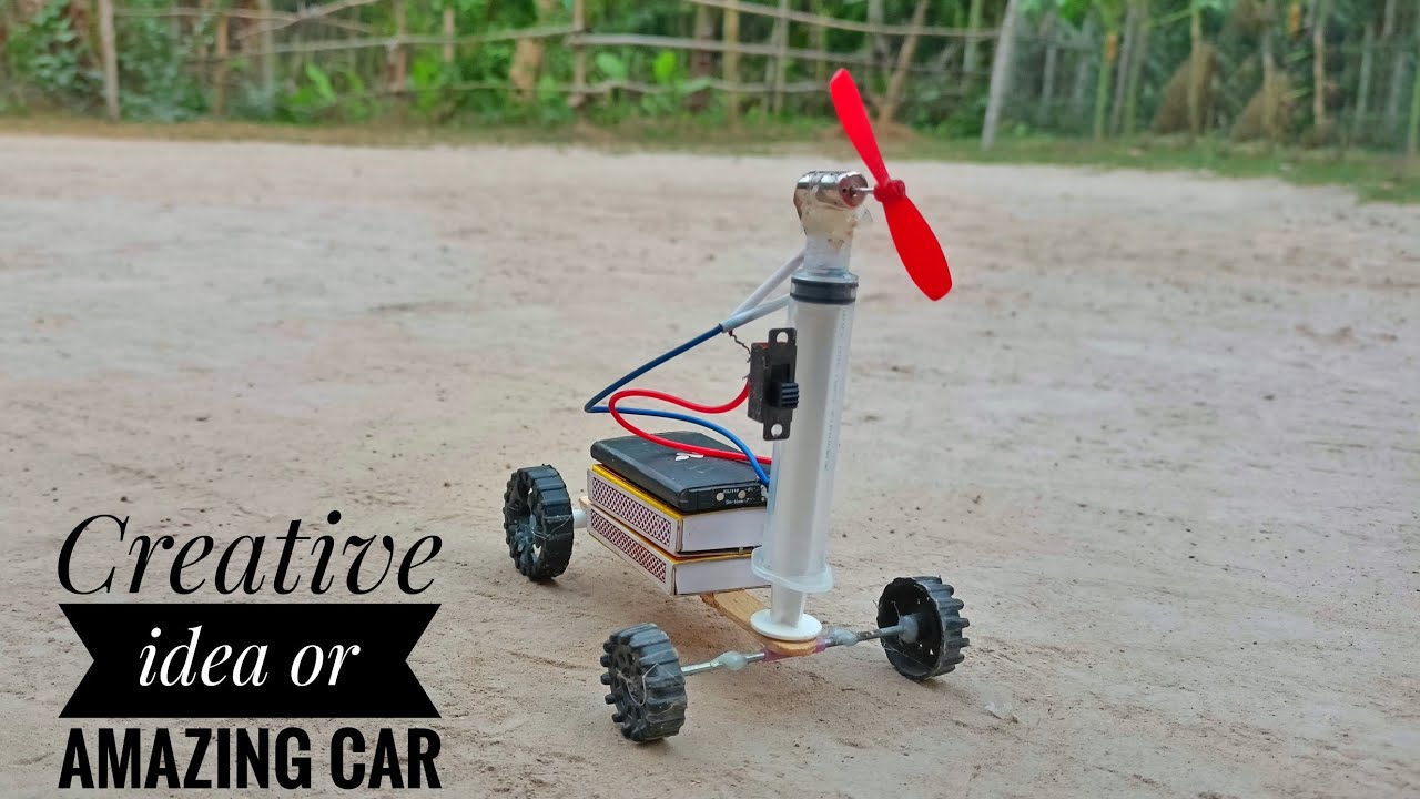 Air Power Rc Car making with Matchbox - YouTube